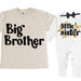 Big Brother/little Sister Matching Sibling Set. Baby Shower Gift. Take ...