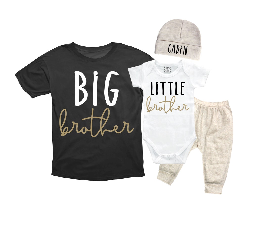 Big Brother/little Brother Matching Sibling Set. Baby Shower Gift. Take ...