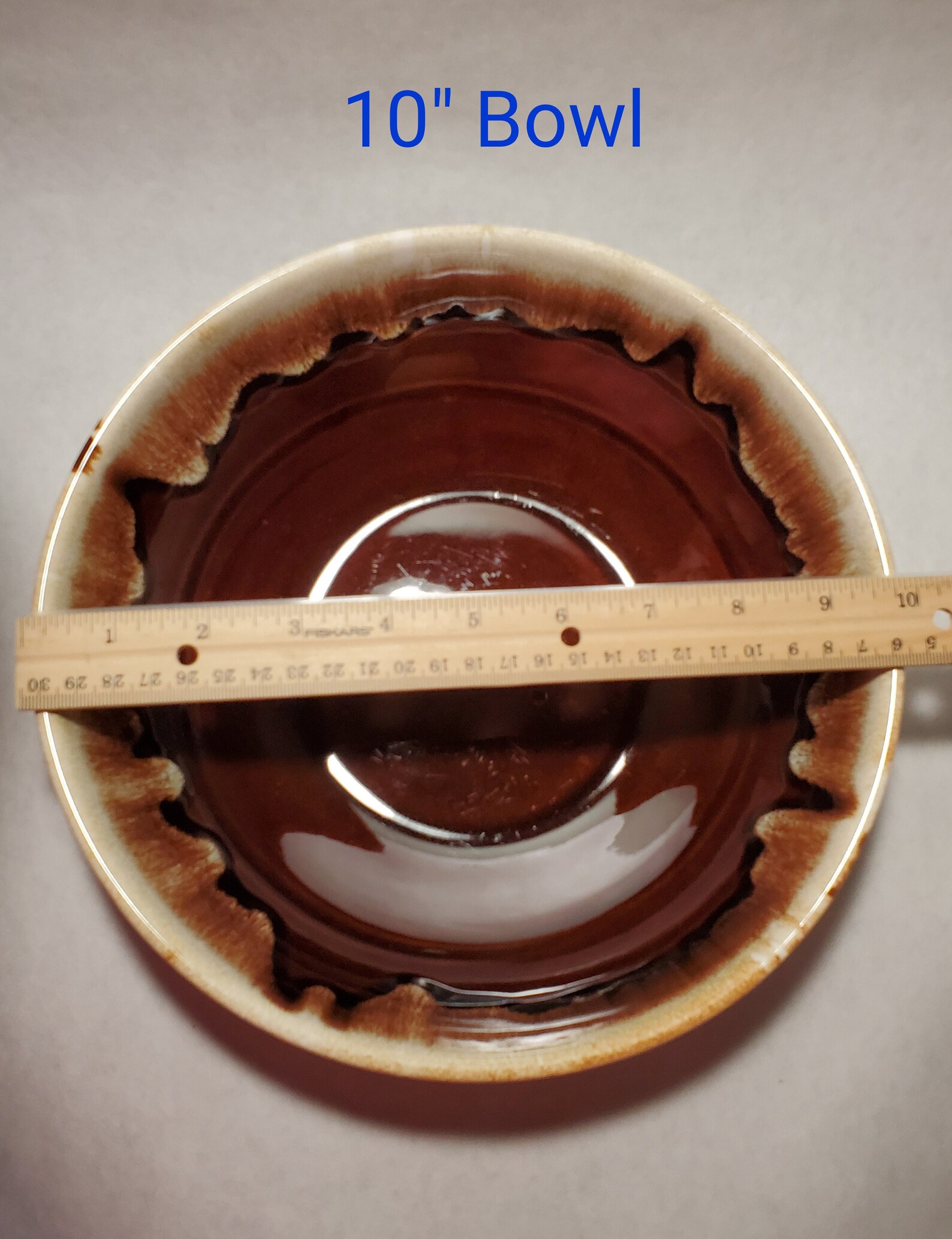 Mccoy Hull Brown Drip Dishes, Bowls, Coffee Mug, Oval Baking Dish ...