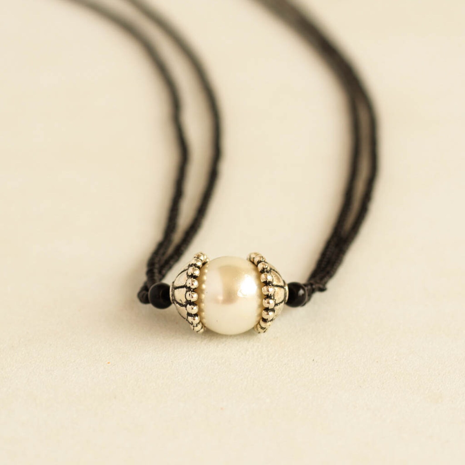 Delicate Pearl Mangalsutra Indian Jewellery Mangalsutradaily - Etsy