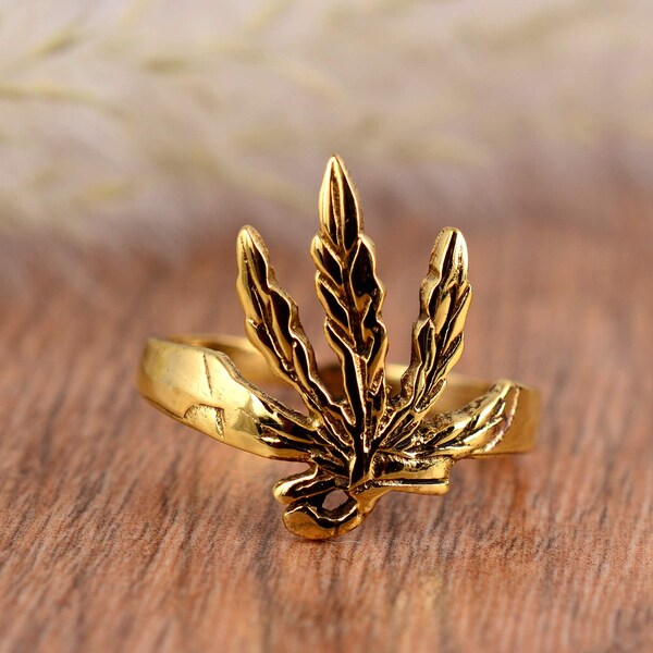 Marijuana Ring - Etsy