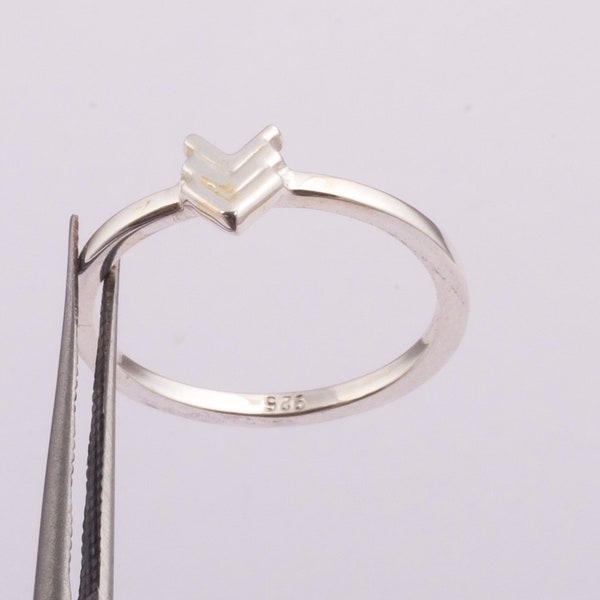 Double Arrow Ring - Etsy