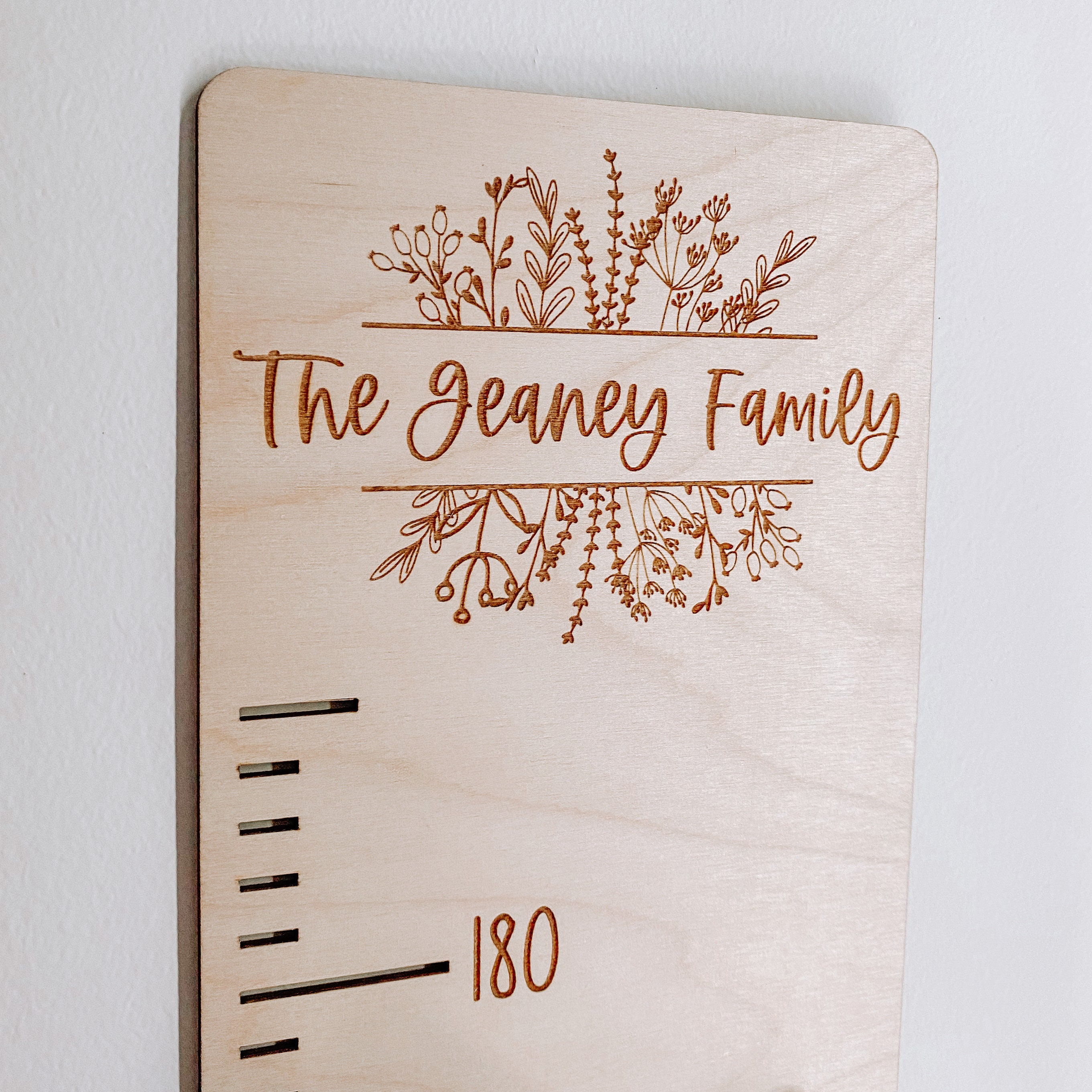 Kids Wooden GROWTH Chart Family Height Measurement Chart - Etsy Australia