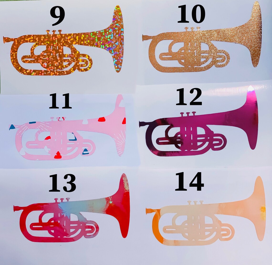 Instrument Decals - Etsy