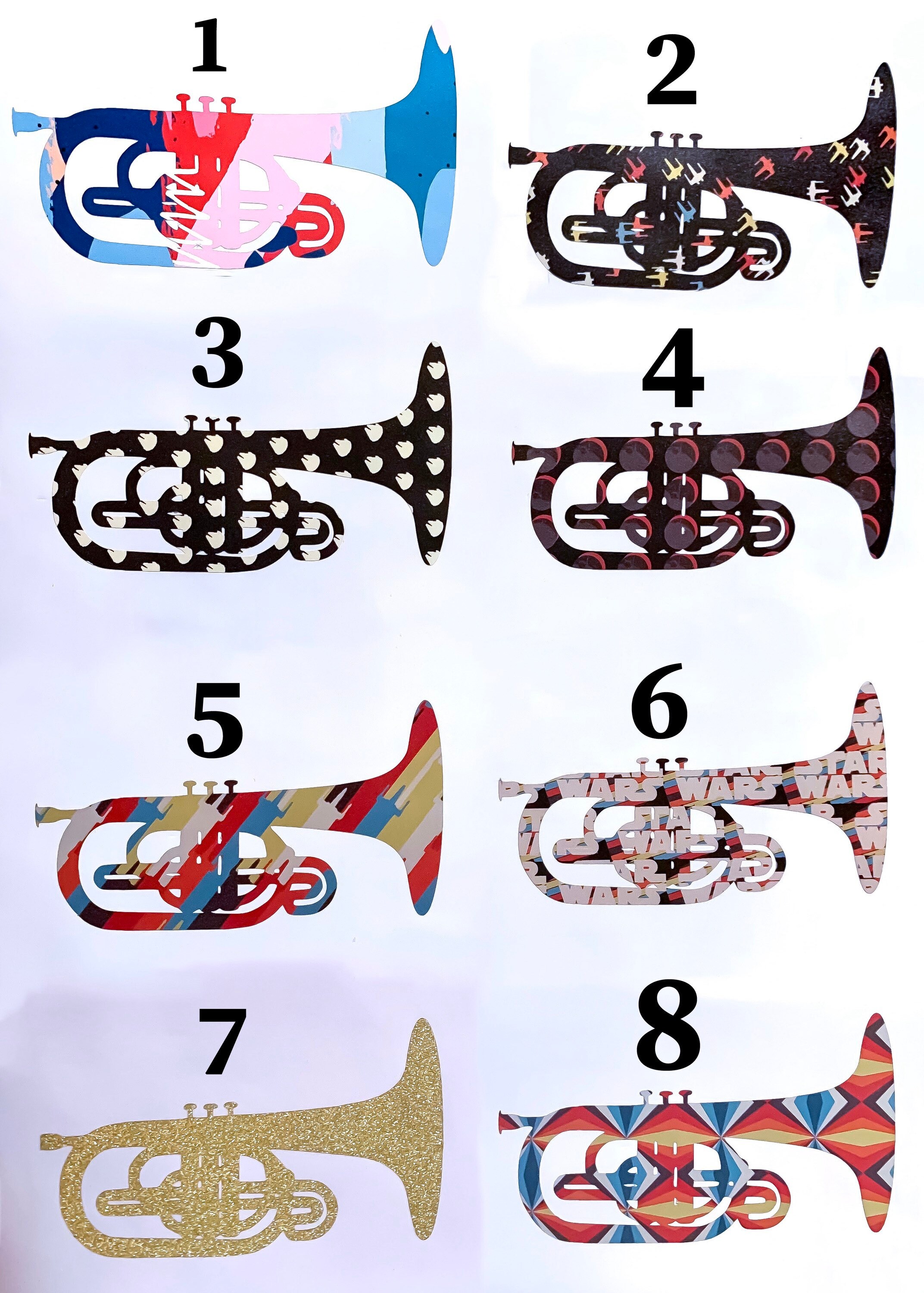 Instrument Decals - Etsy