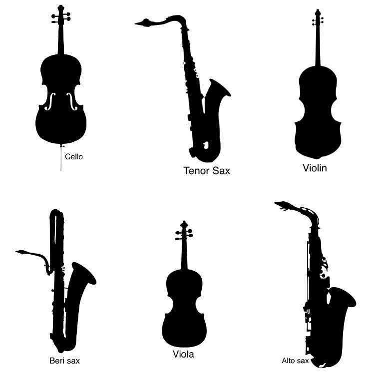 Instrument Decals - Etsy