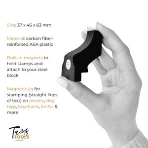 Letter-liner – Magnetic Stamp Holder – Precision Tool for Perfect ...