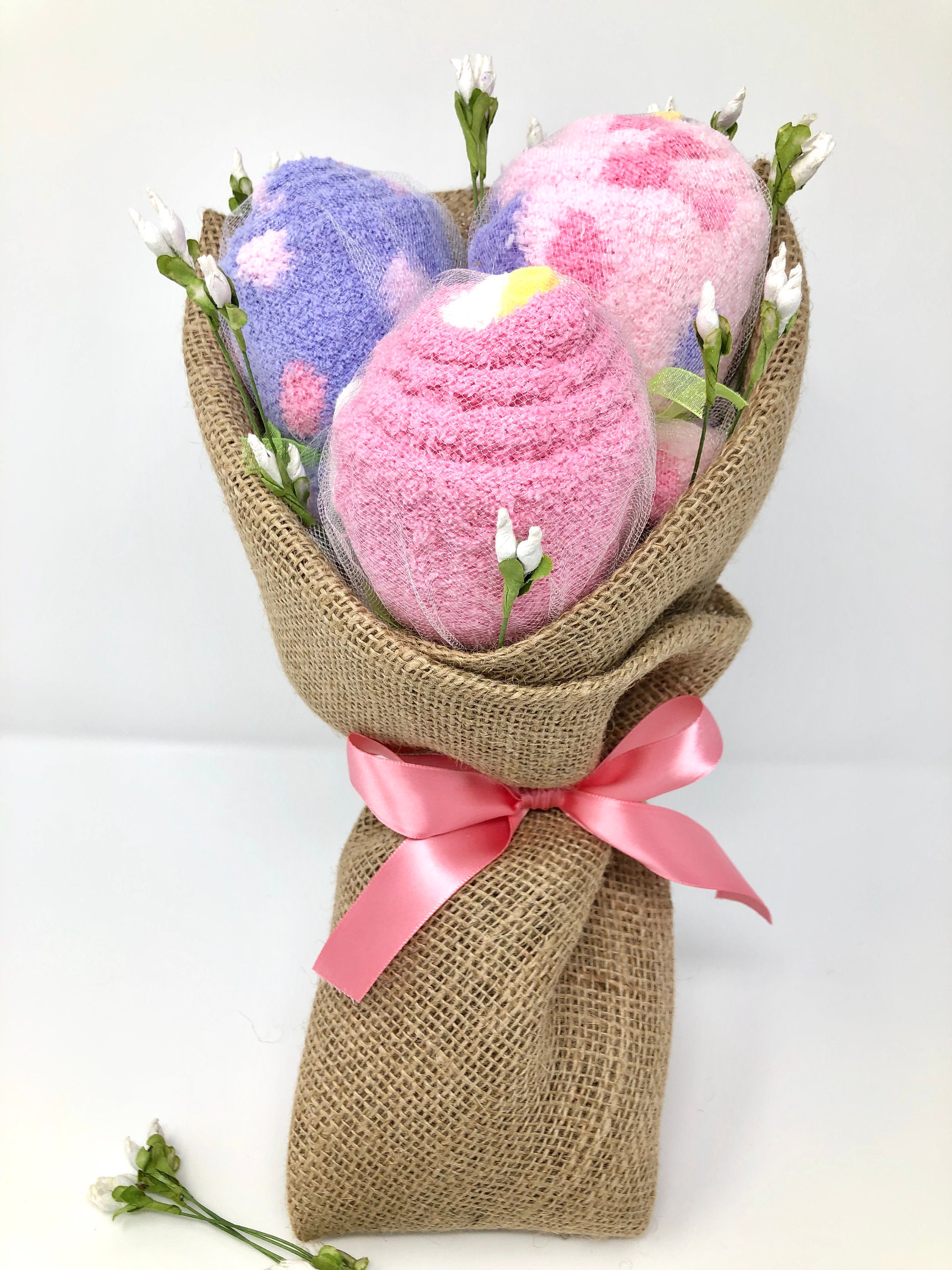 Fuzzy Sock Flowers, Get Well Gift, Bouquet of Flowers, Birthday Gifts ...