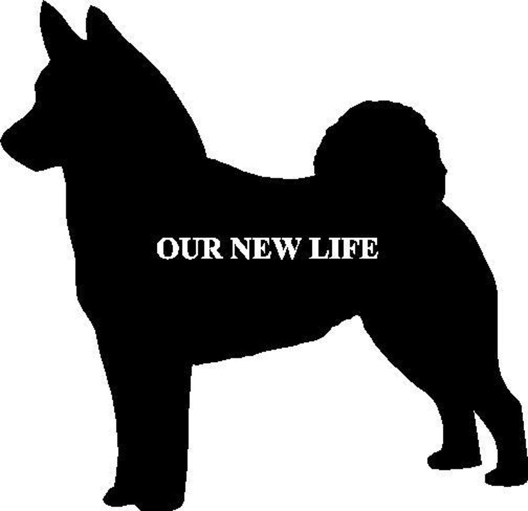 Norwegian Elkhound Vinyl Decal Sticker - Dog Puppy - Etsy