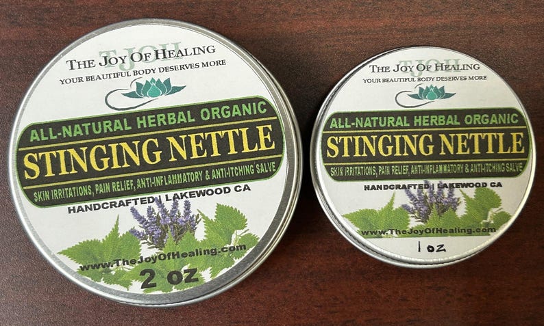 All-natural Organic Stinging Nettle Herbal Salve - Etsy