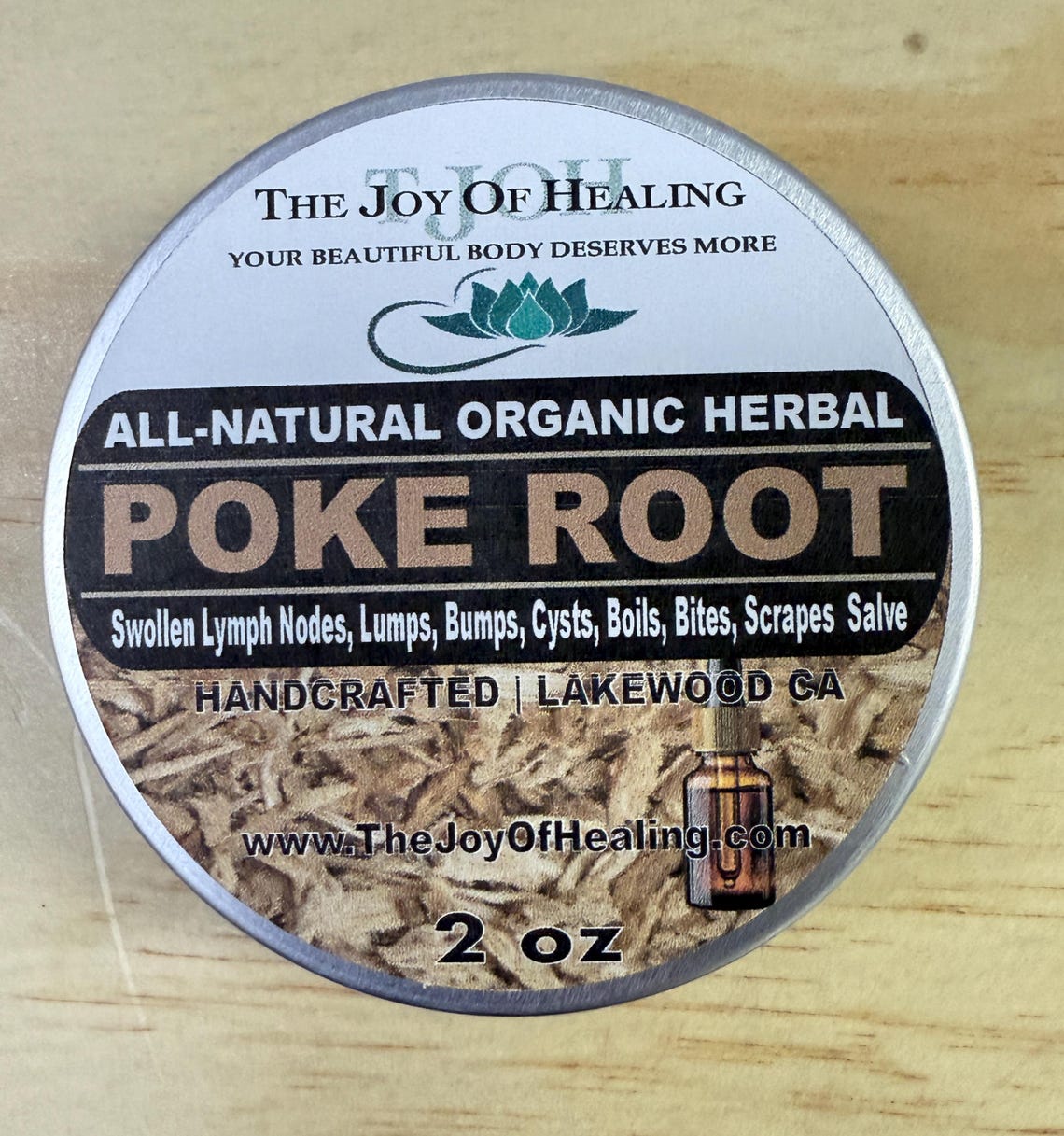 All-natural Organic Poke Root Herbal Salve - Etsy
