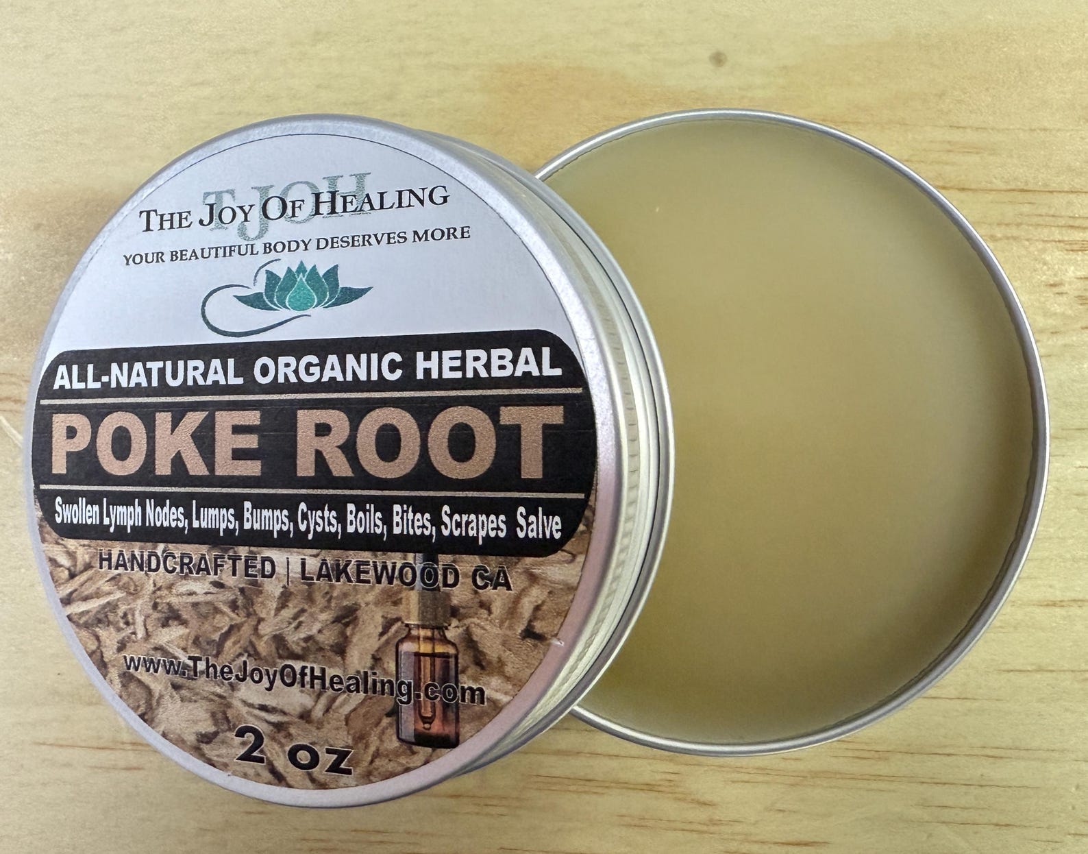 All-natural Organic Poke Root Herbal Salve - Etsy