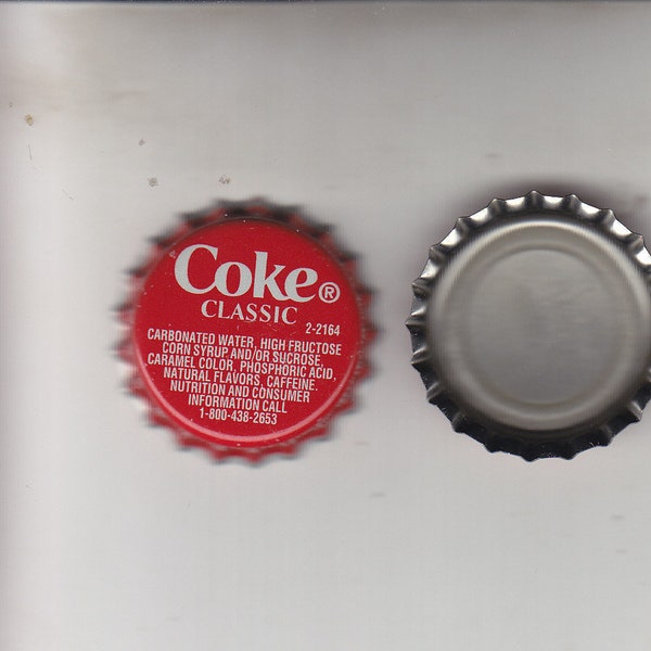 Coke Bottle Caps - Etsy