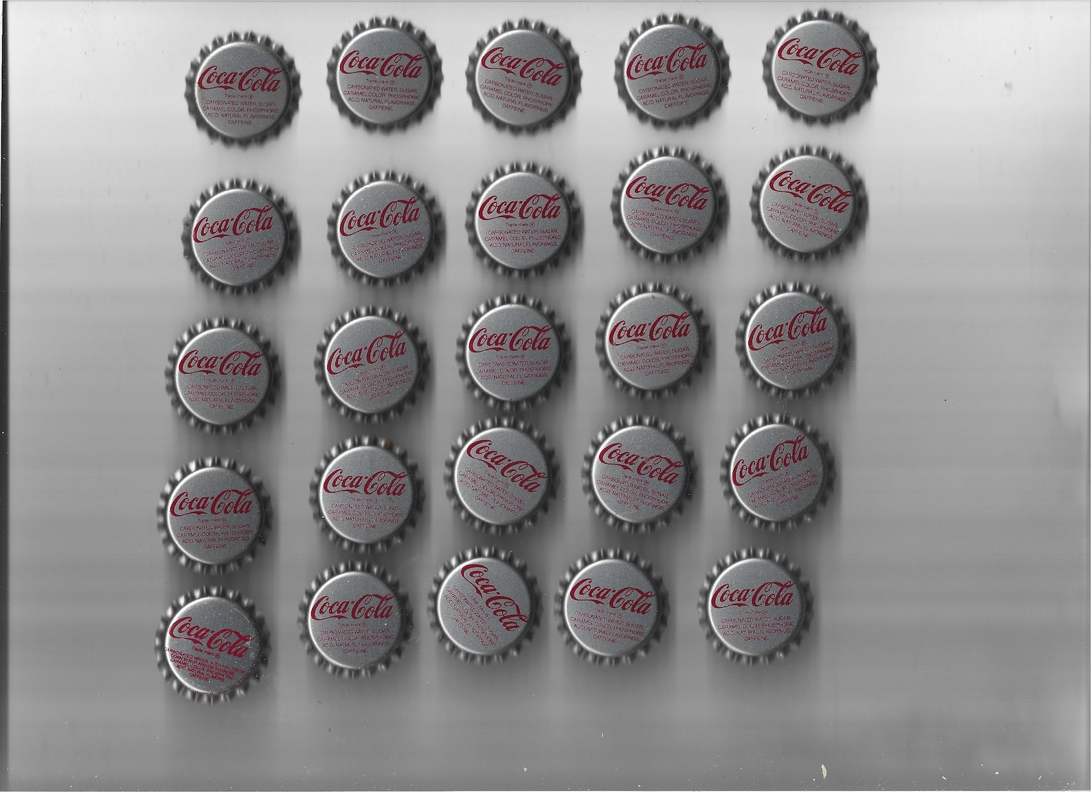 25 Silver Colored COCA-COLA BOTTLE Caps - Etsy