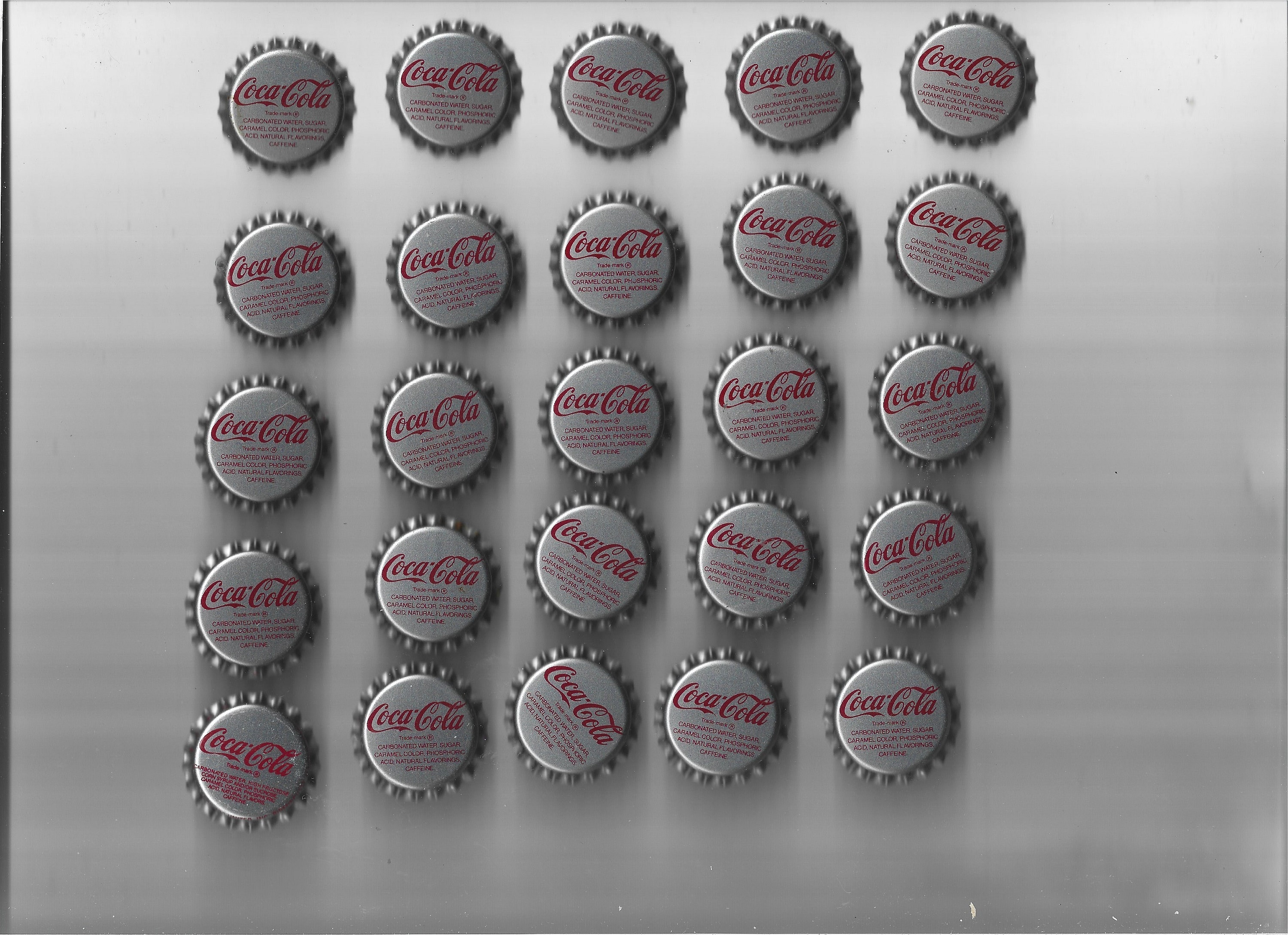 25 Silver Colored COCA-COLA BOTTLE Caps - Etsy