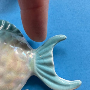 Vintage Norcrest MERMAID Riding Fish Trio Wall Hanging Plaque Bradley ...