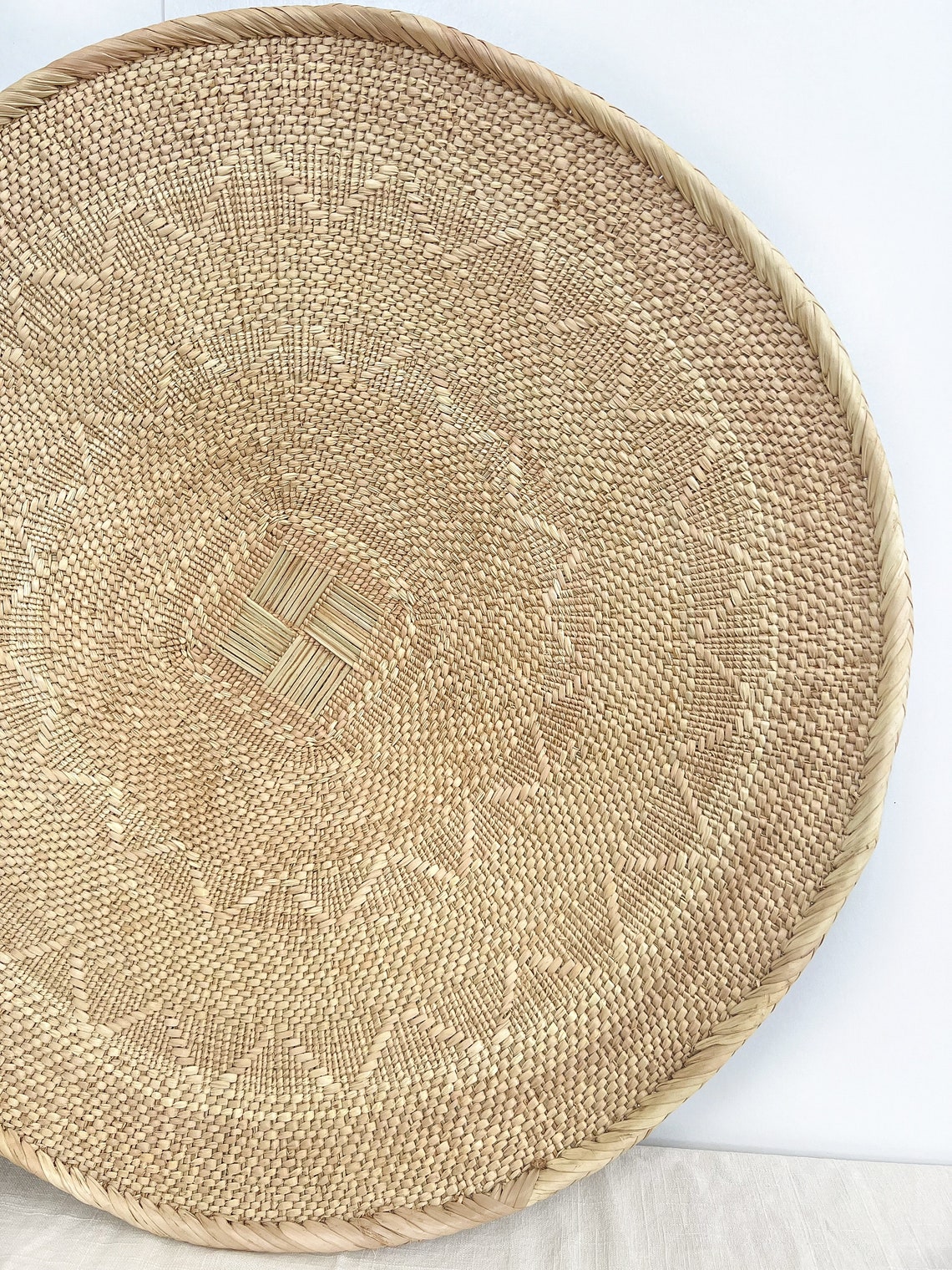 23'' Large Wall Basket Natural Wall Decor Binga - Etsy