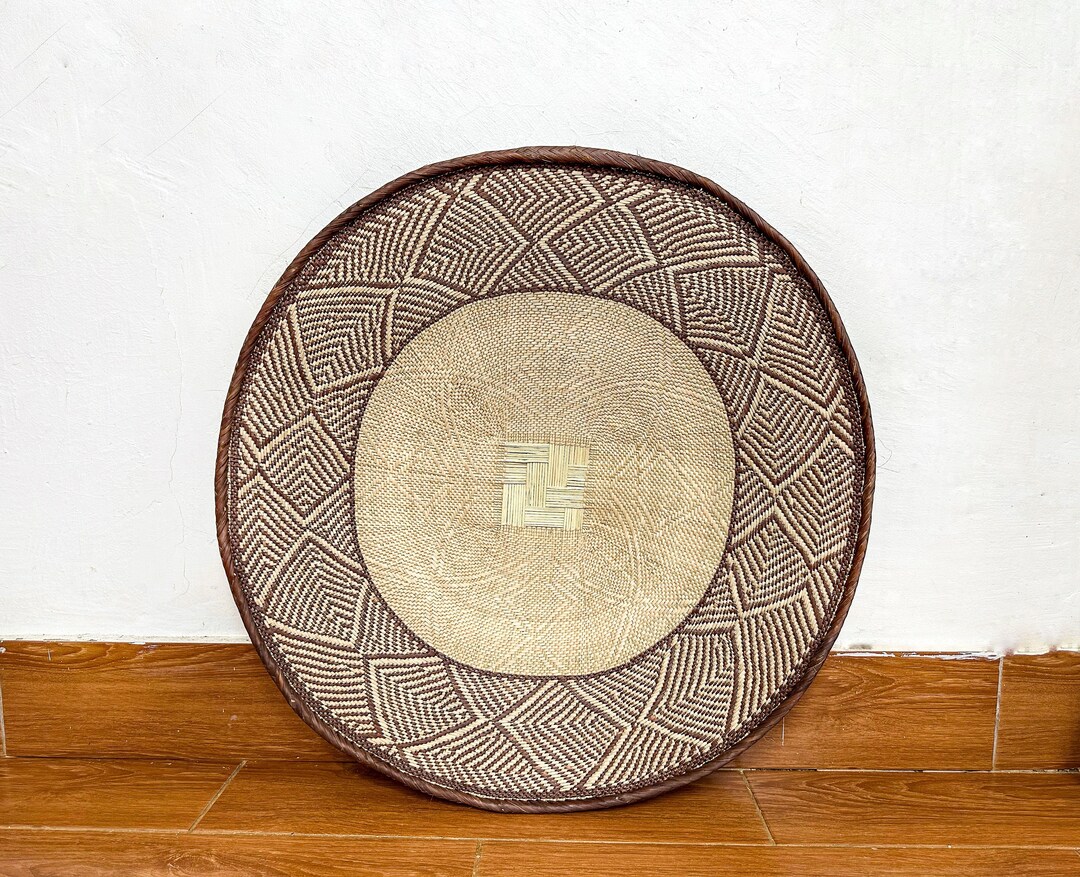 28'' Large Wall Basket, Basket Wall Decor, Round Woven Wall Hanging ...