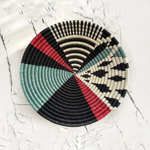 Colorful Wall Basket Decor, Boho Gifts for Women, African Basket Wall ...