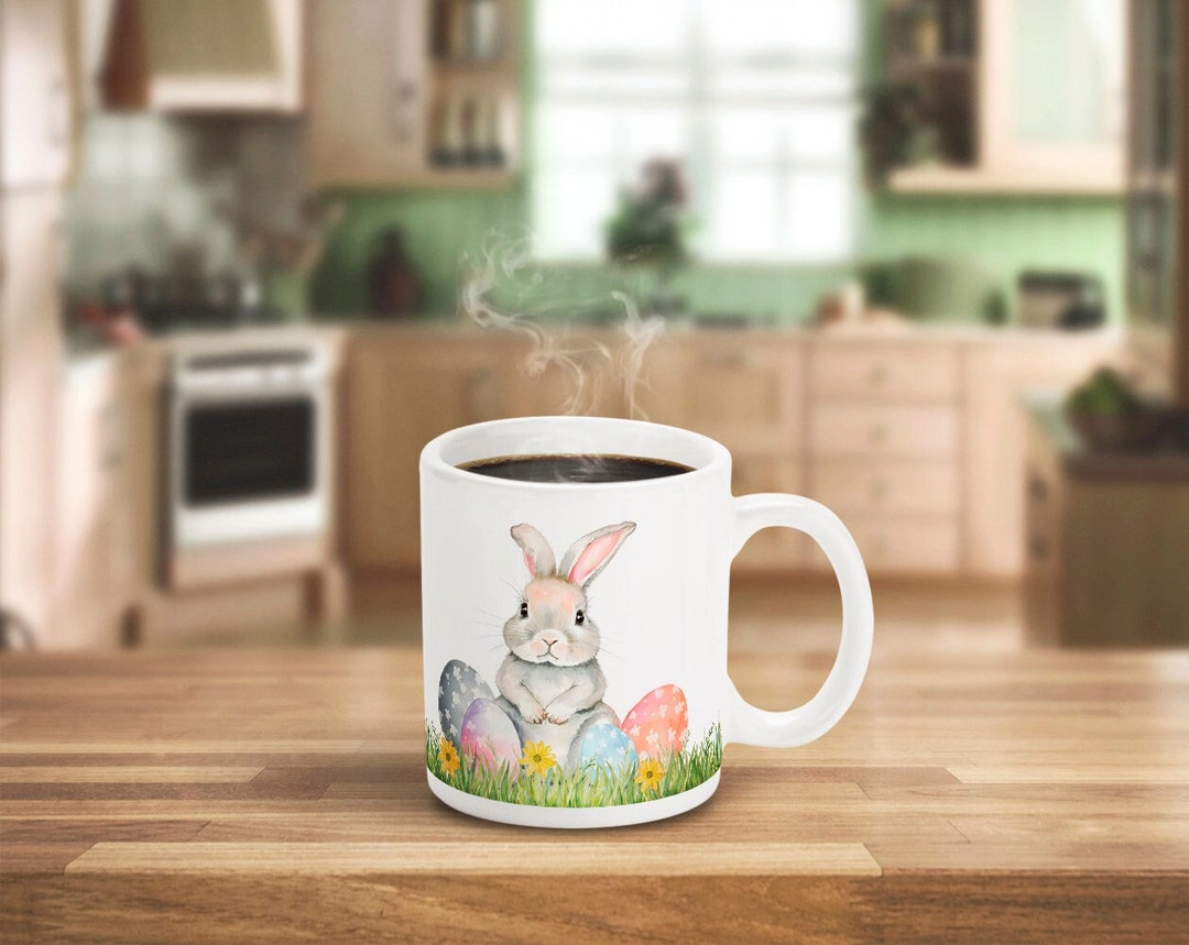 Easter Bunny Coffee Mugs/easter Mug/easter Bunny Mug/alterative to ...