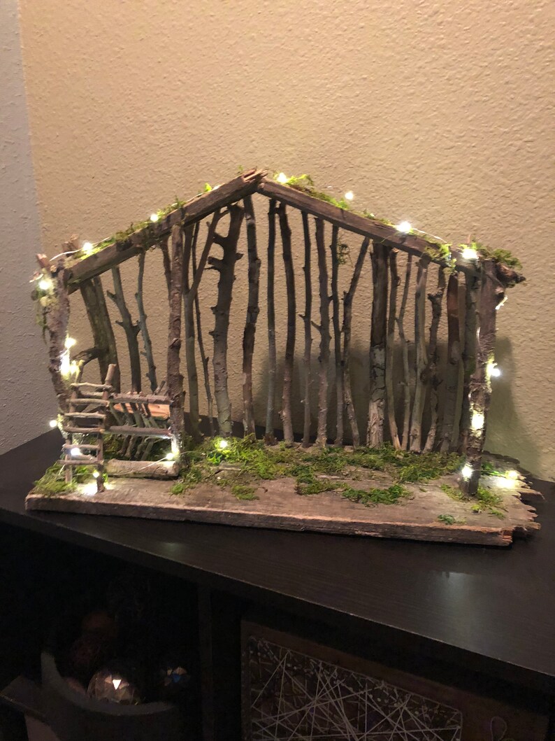 Nativity Manger Stable - Etsy