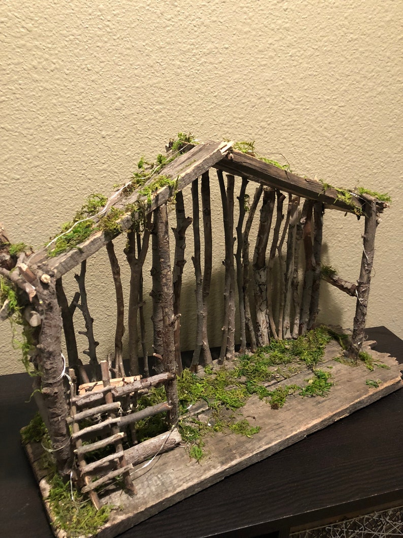 Nativity Manger Stable - Etsy