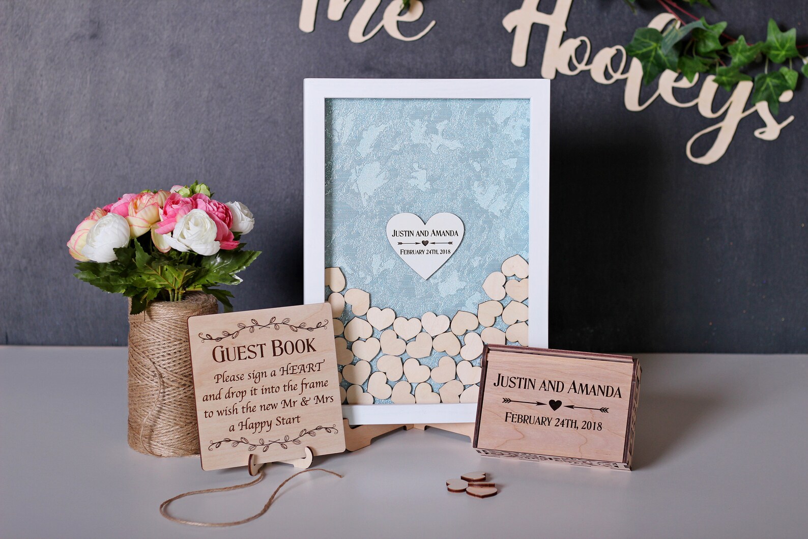 Boho Beautiful Guest Book Alternate Rustic Country Guest Book | Etsy