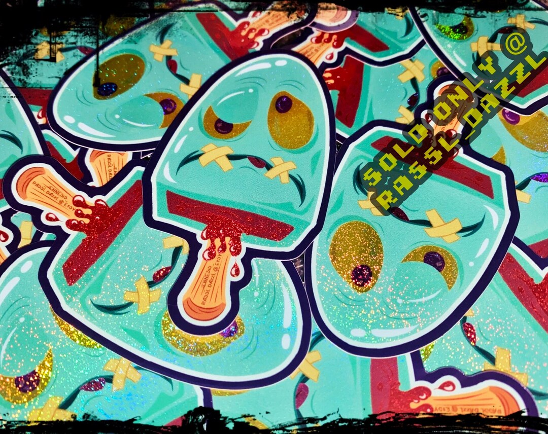 ODDWORLD Mudokon Pop Glitter Sticker | Abe's Oddyssee | Abe's Exodus - Etsy