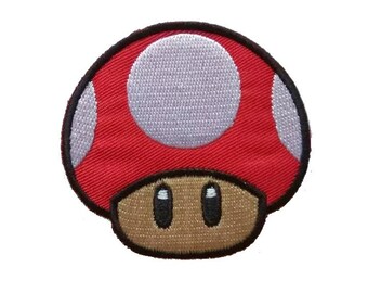 Mario patch | Etsy