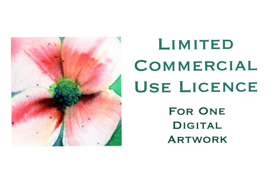 Limited Commercial Use License - Etsy