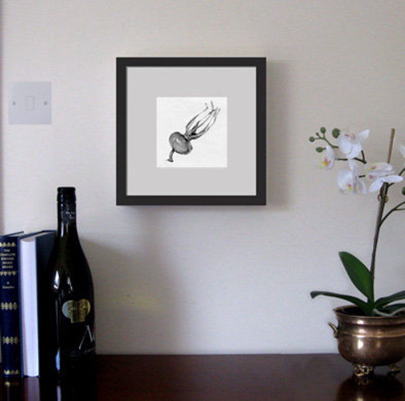 Rosehip Study Drawing, Botanical Drawing, Pencil Sketch, Botanical Wall ...