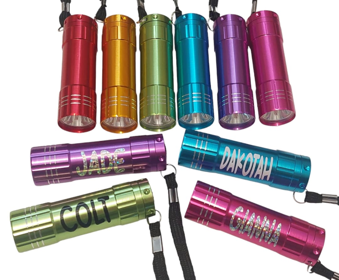 Kids Personalized Flashlights - Perfect for Party Favors - Christmas ...