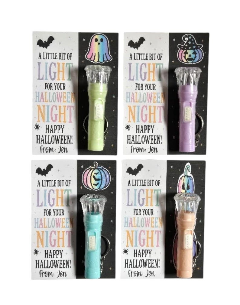Halloween Mini Flashlight: Trunk or Treat Handouts, Bulk Halloween ...