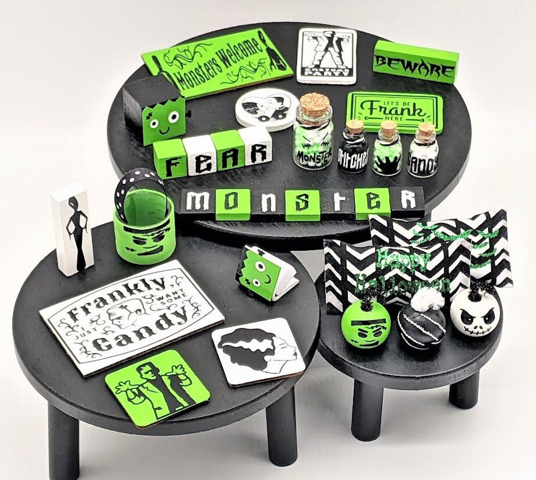 Halloween Miniatures, Dollhouse Miniatures, Trick or Treat Bucket ...