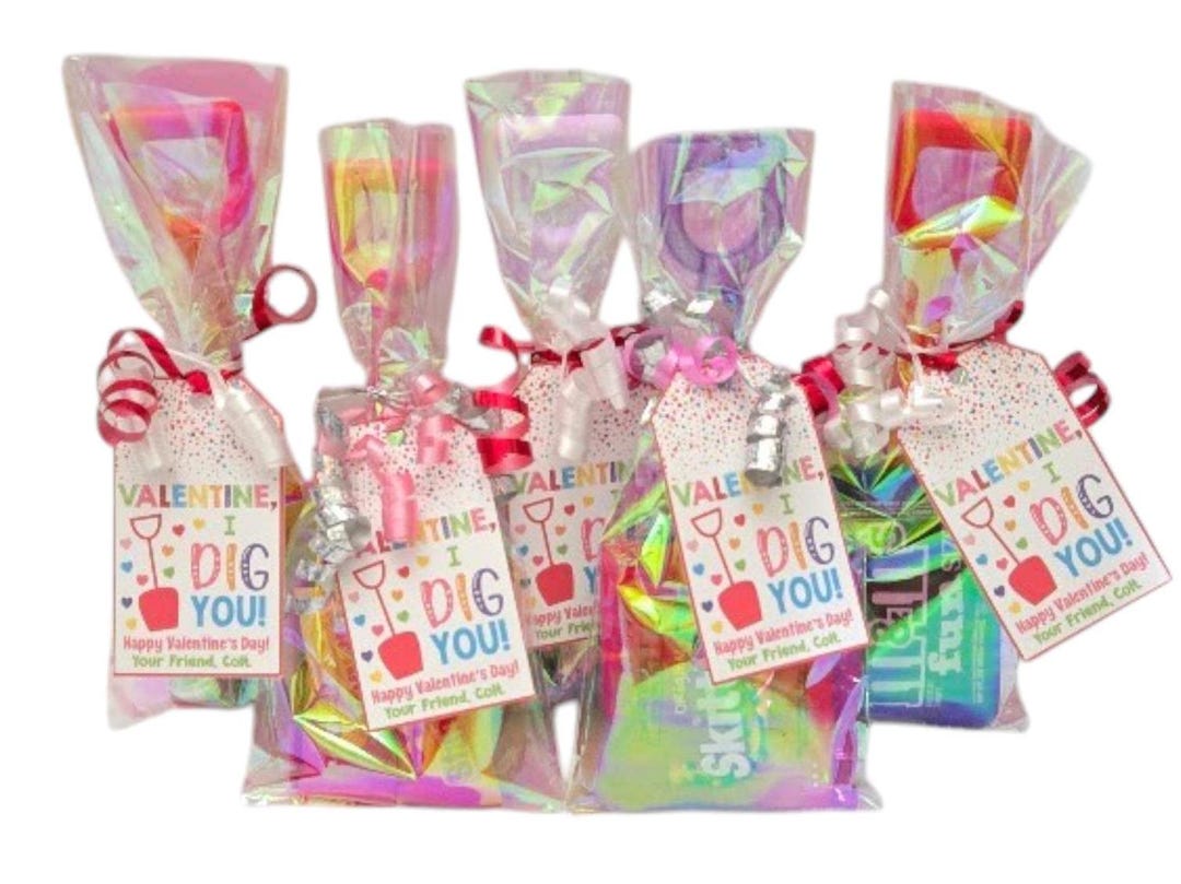 Personalized Valentine’s Day Candy Shovel – "i Dig You!" Gift With ...