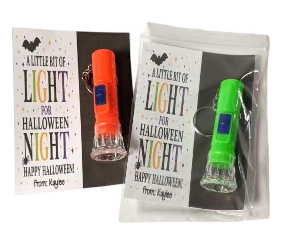 Halloween Mini Flashlight - Party Favors – Trick or Treat Gifts, Boo ...