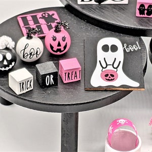 Dollhouse Halloween Miniatures, Mini Skeletons, Ghost Miniatures ...