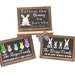 Personalized Easter Wood Signs Charming Bunny Decor Custom Family Names ...