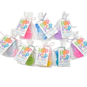 Easter Bunny Pop It Fidget Gifts – Classroom Exchange Favor With ...