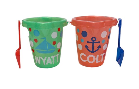 Childrens beach buckets store