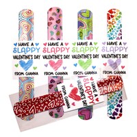 Printable Have A Slappy Valentine's Day Card Slap Bracelet Valentine ...