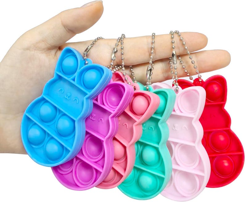 Easter Bunny Style Fidget Gifts – Classroom Exchange Favor With ...