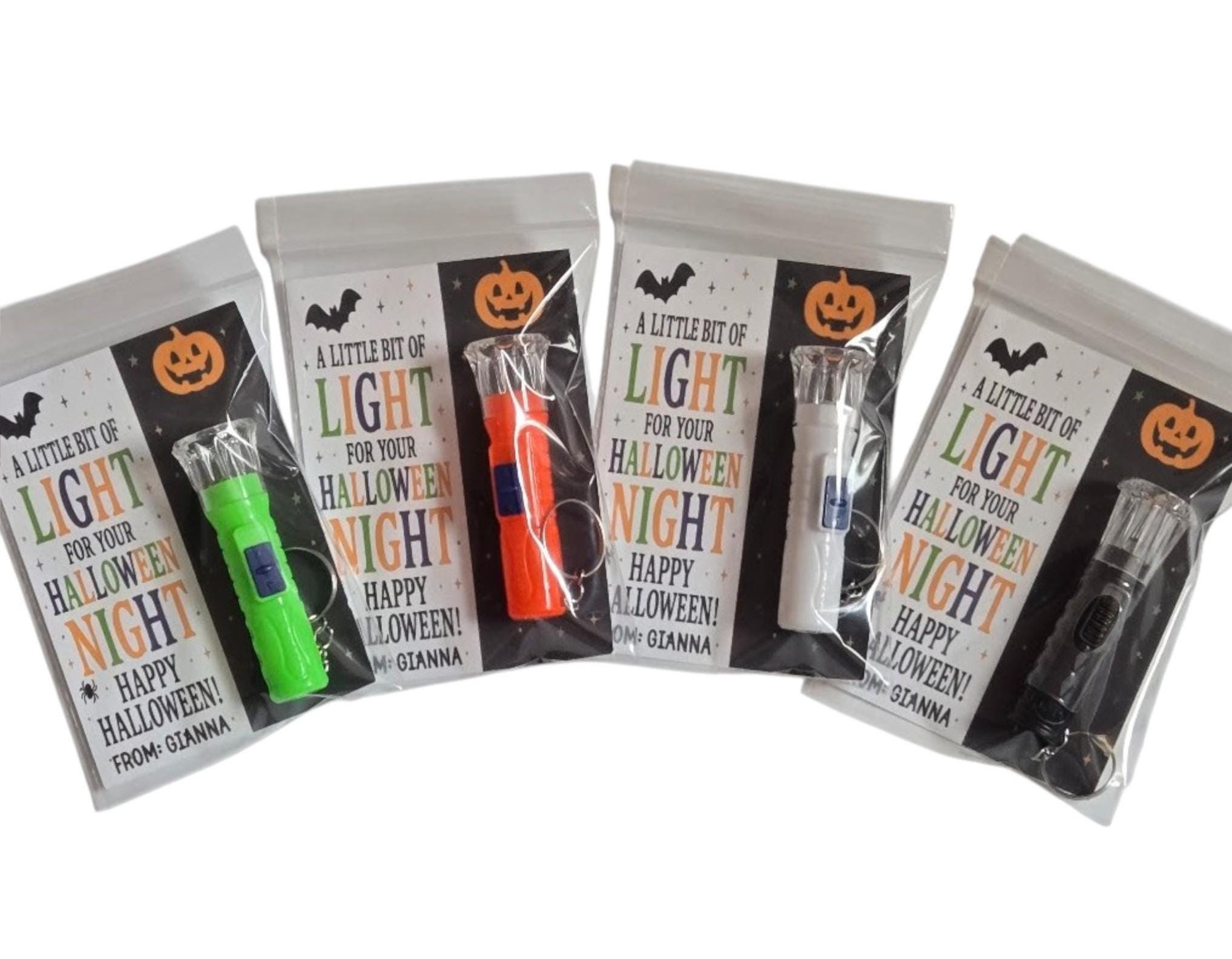 Halloween Mini Flashlight: Halloween Class Favors, Halloween Party ...