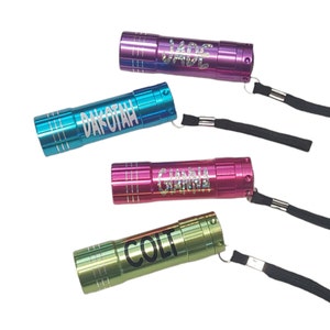 Kids Personalized Flashlights - Perfect for Party Favors - Christmas ...