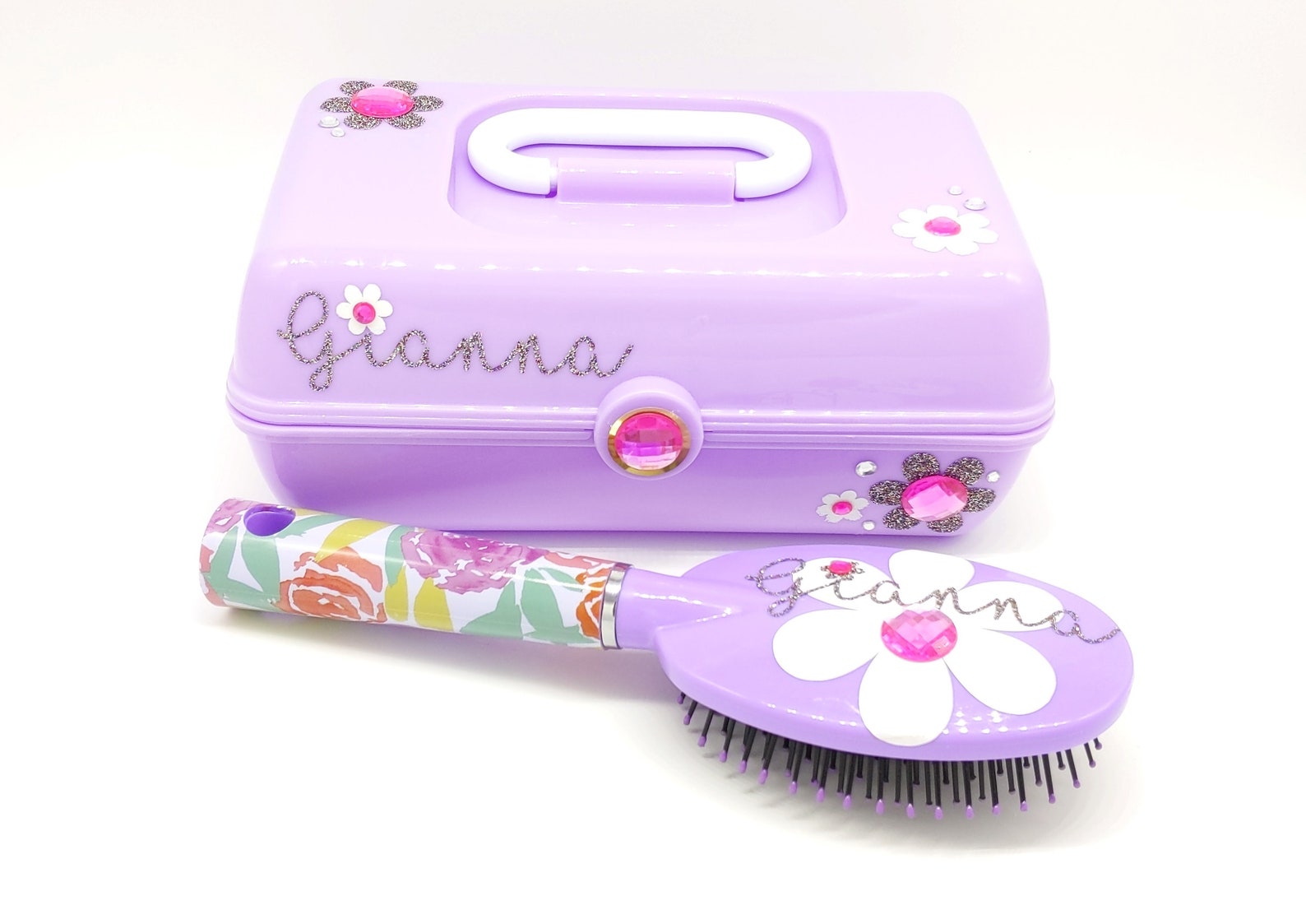 Personalized Makeup Box Mini Personalized Beauty Box Mini | Etsy