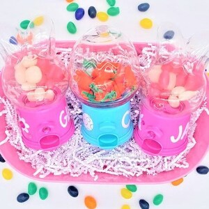 Personalized Easter Candy Dispenser - Bunny Shaped Gumball Machine ...