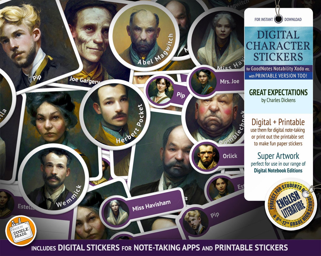 Dr. Jekyll and Mr. Hyde: Character Digital Stickers for Note-taking ...