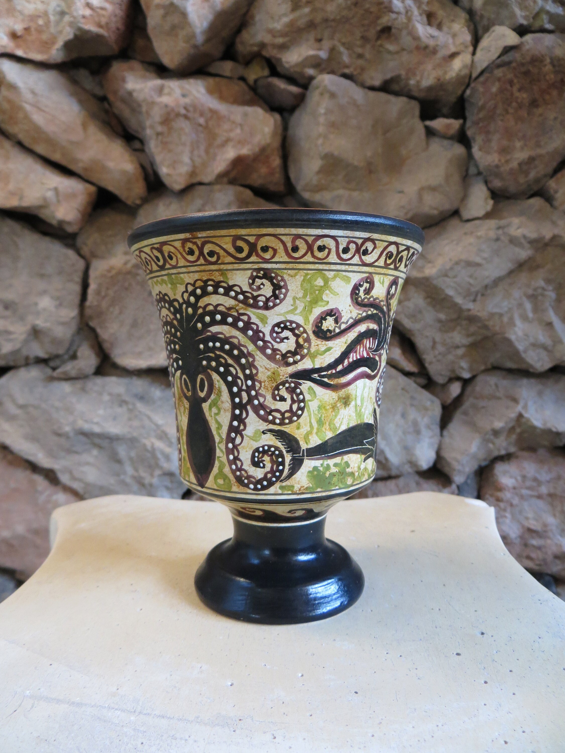 HIGH QUALITY - Pythagorean Cup Mycenaean Period - Etsy