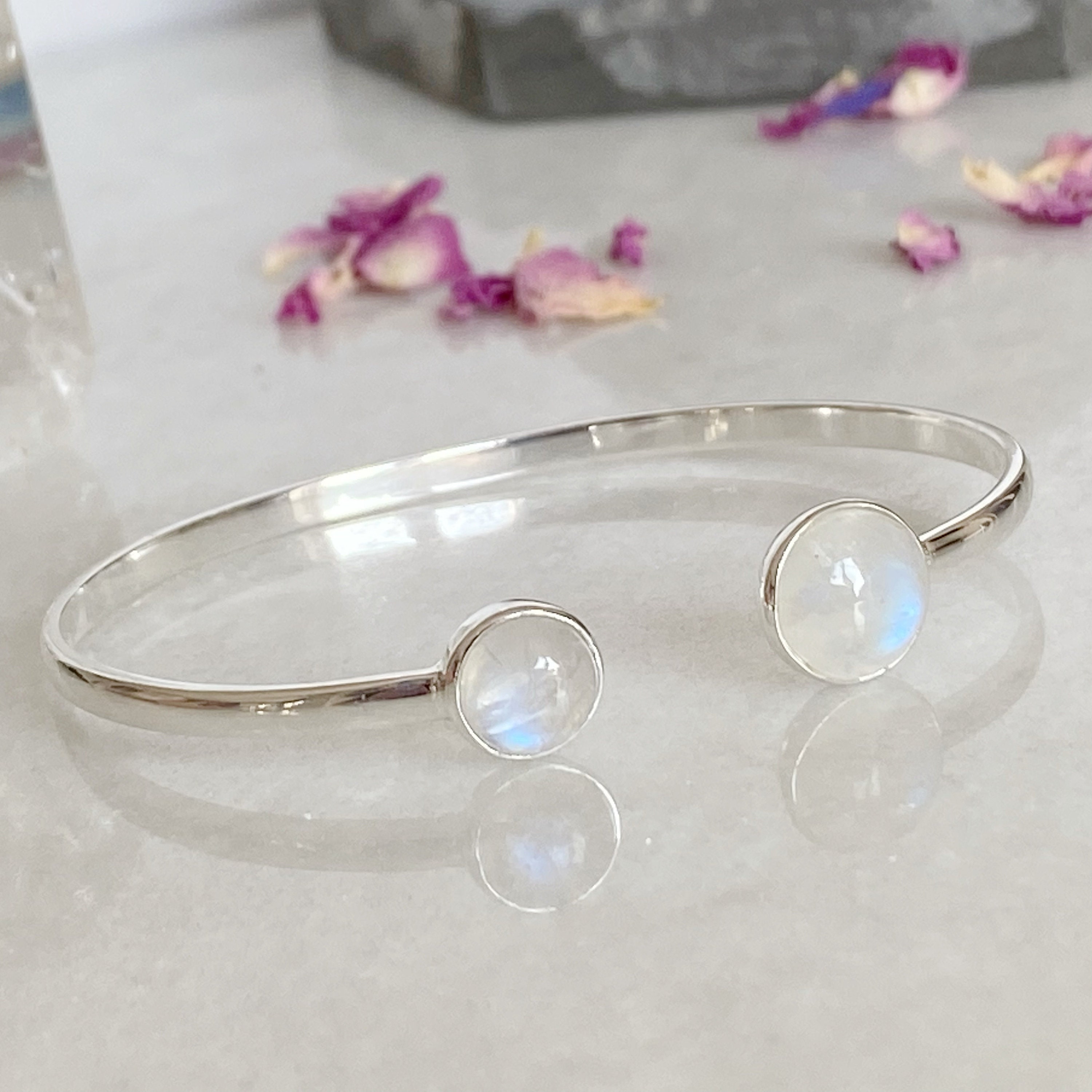 Moonstone Bangle