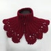 Crochet Woman Capelet PATTERN, Crochet Collar, Tutorial With Photo and ...